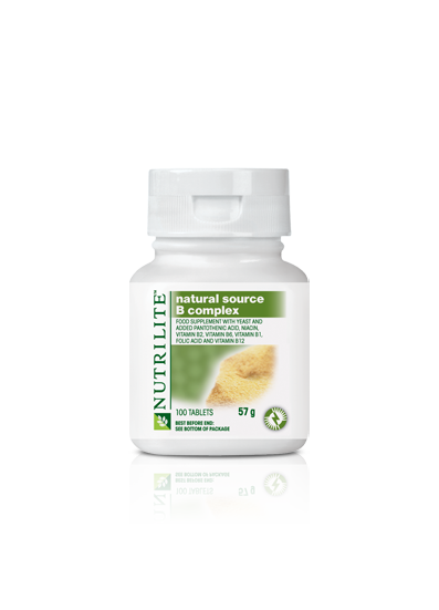 NUTRILITE™ Natural Source B Complex - 100 tablets - Vitamins ...